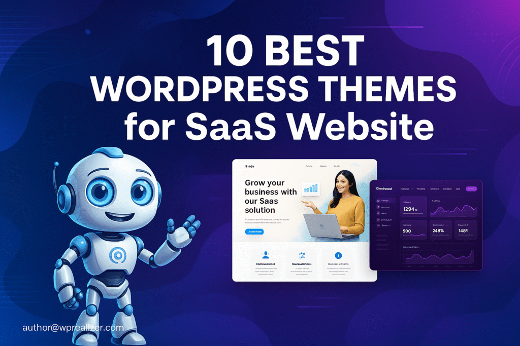 10 Best WordPress Themes for SaaS Website in 2025